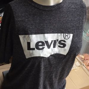 Levi's | Shirts | Nwt Mens Levis Gray Batwing Logo Tee Shirt | Poshmark